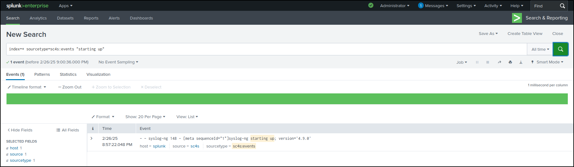 Splunk - Cyber Defence Kit